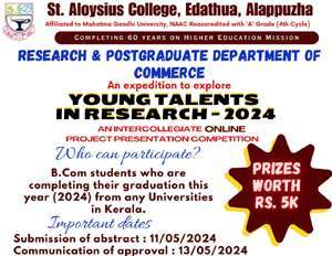 St. Aloysius College, Edathua, Alappuzha, Kerala, India