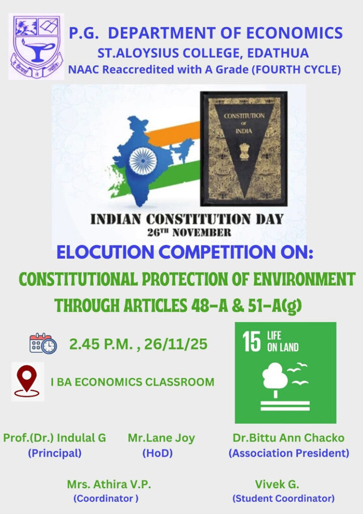 Indian Constitution Day 26th November - Elocution Competition on ...